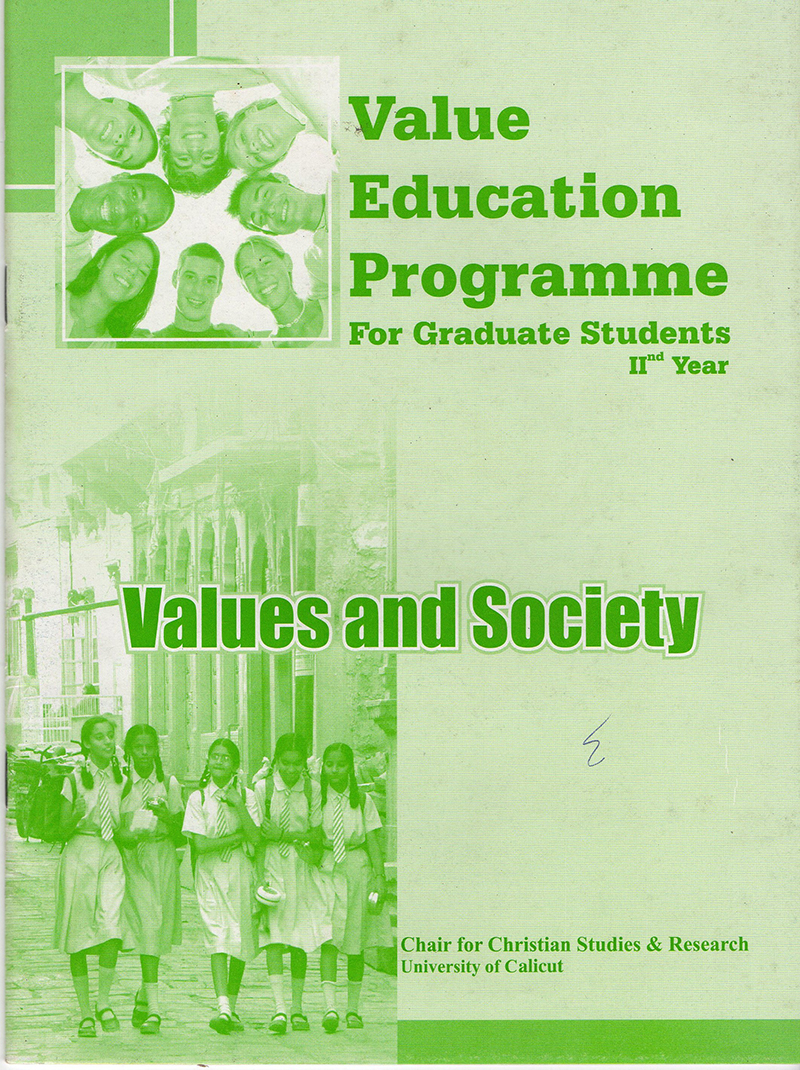 Value Education Programs - Christian Chair